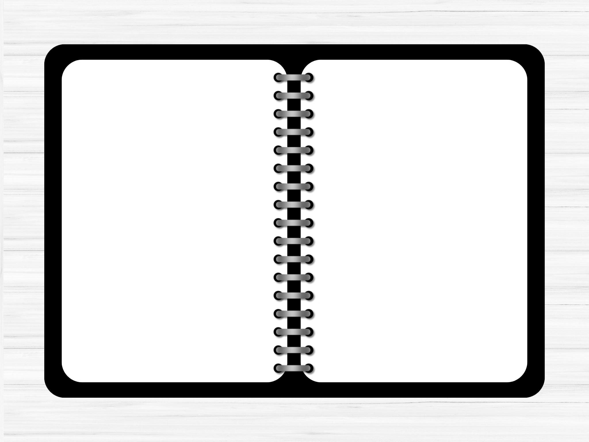 Digital Planner Binder Rings Double Rings Pre Cropped PNG Goodnotes ...