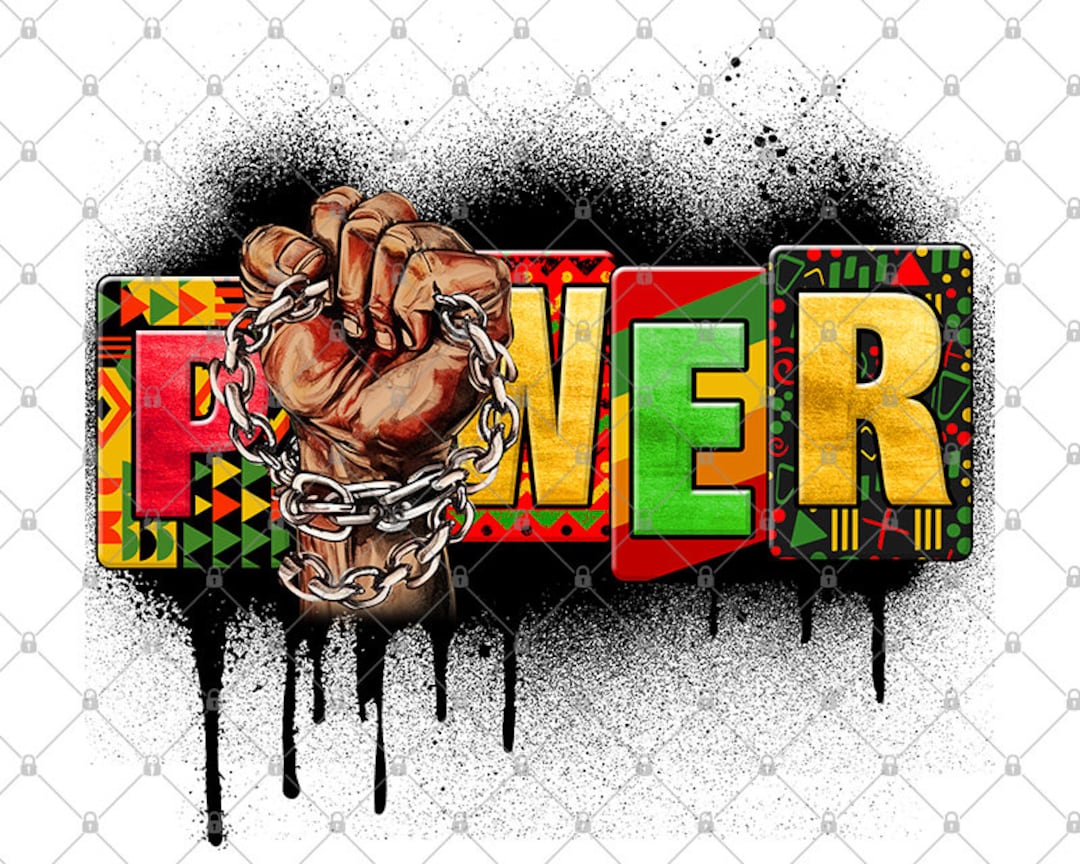 Black Power Png, Black History Png, Black Lives Matter Png, Juneteenth ...