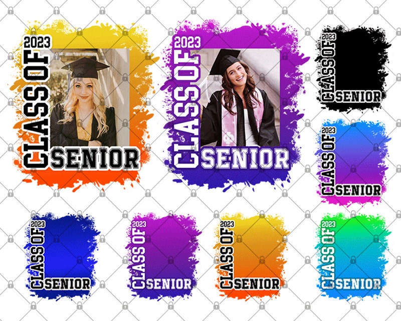 Personalized Graduation Photo Frame Png Graduation 2023 - Etsy