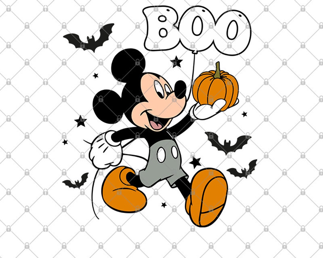 Spooky Mouse Png Boo Halloween Png Halloween Mouse Png - Etsy