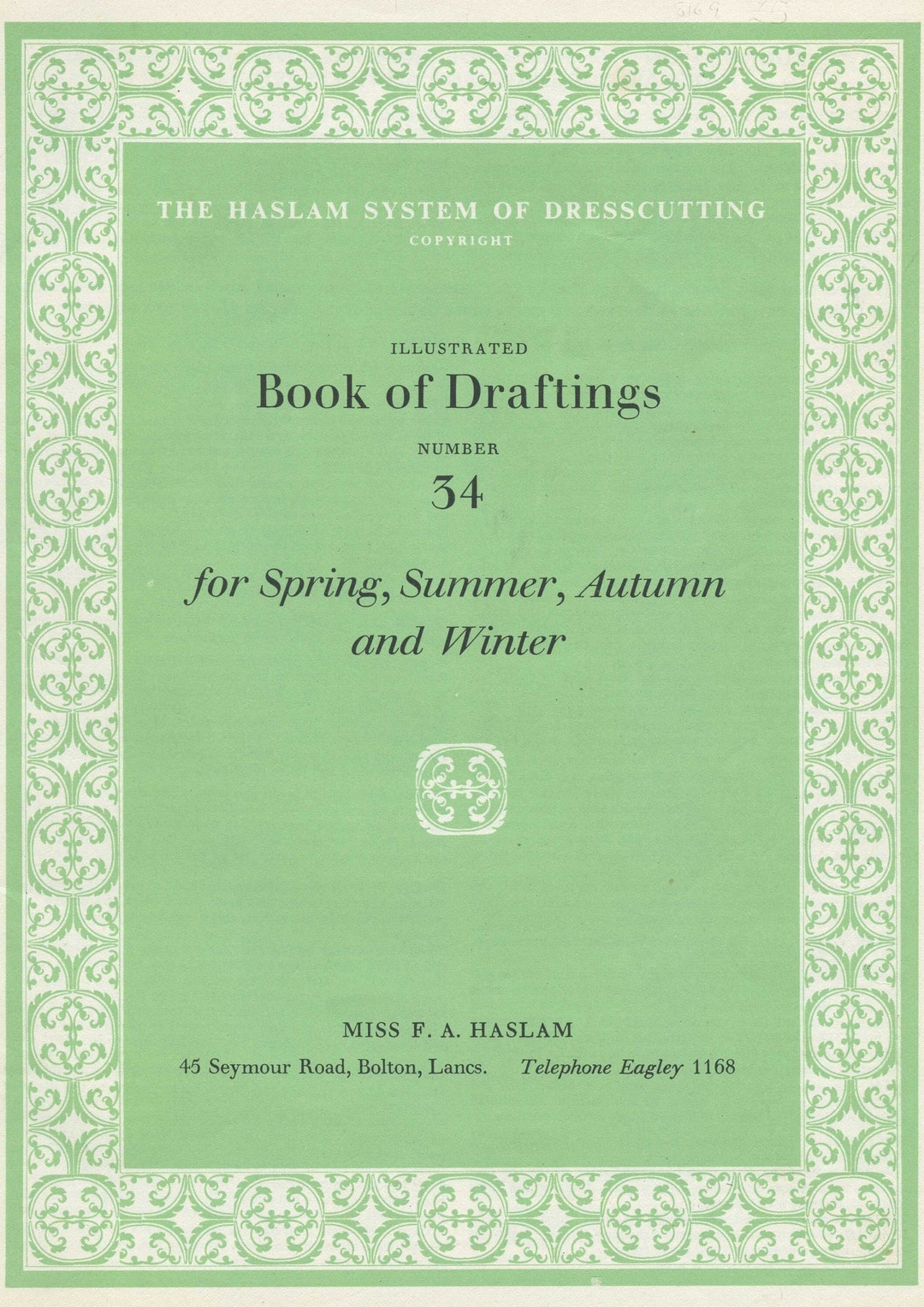 Haslam System of Dresscutting - Spring, Summer, Autumn and Winter - No ...