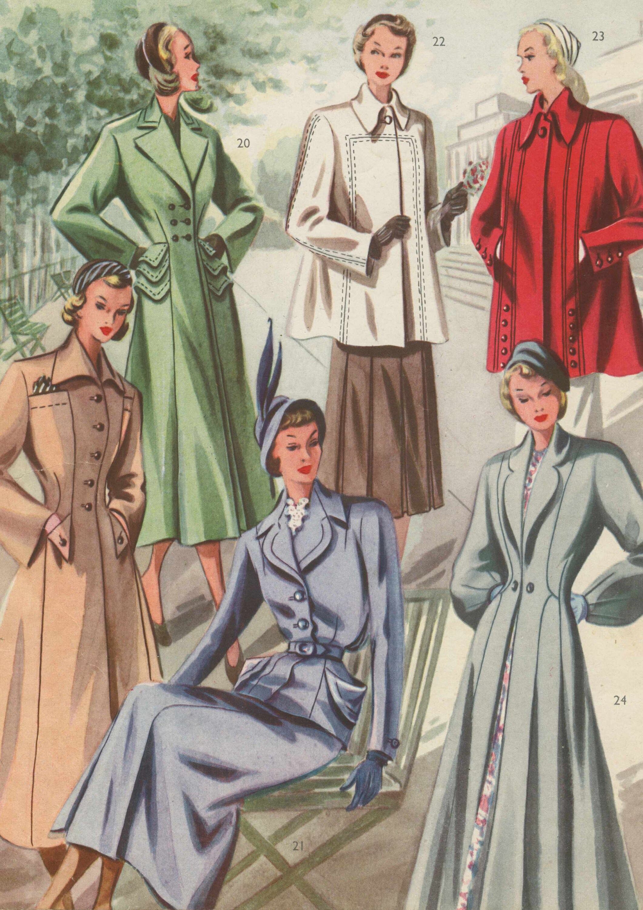 Haslam System of Dresscutting Spring and Summer No. 20 1950 PDF ...