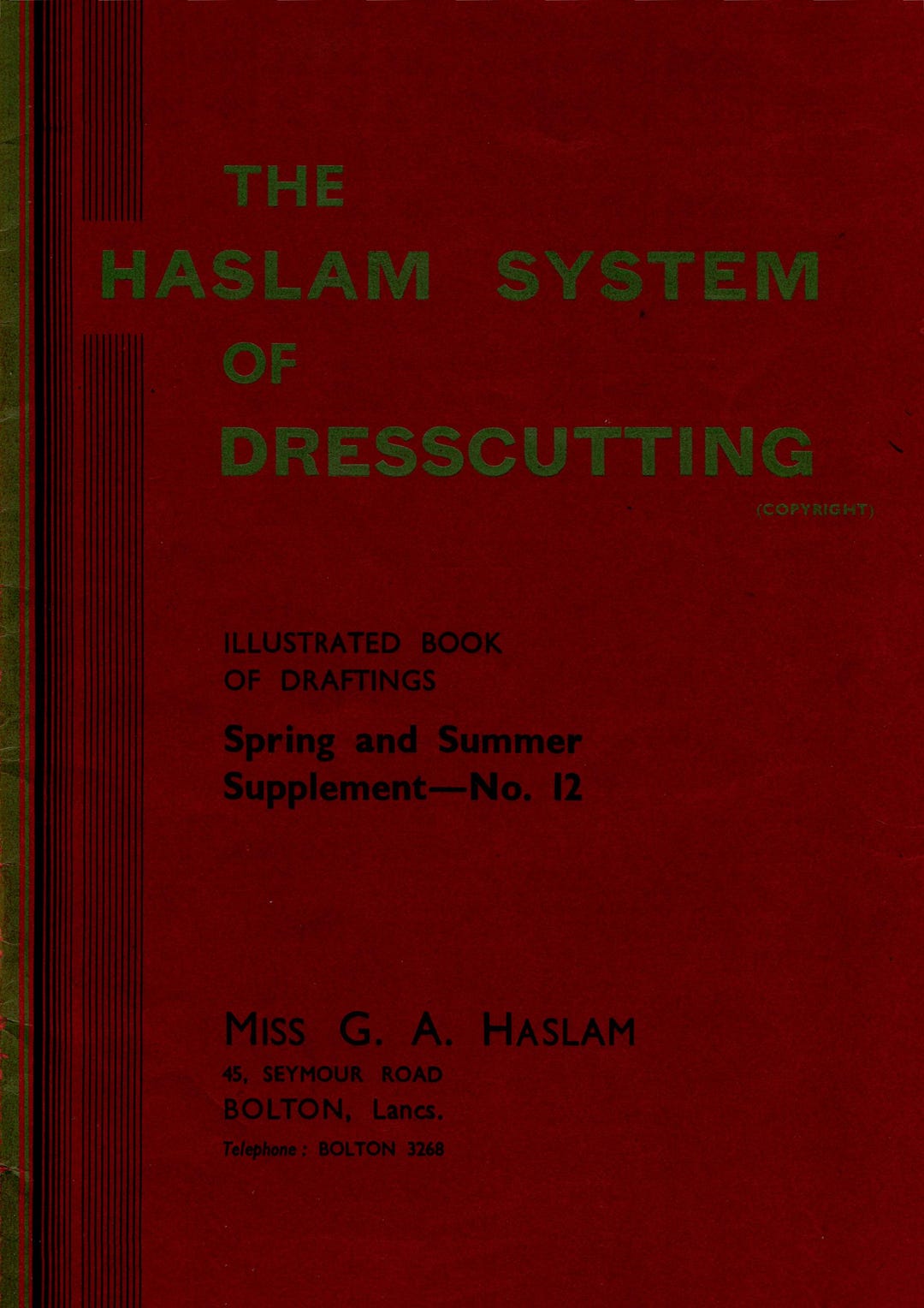 Haslam System of Dresscutting - Spring and Summer - No. 12 (1942) - PDF ...
