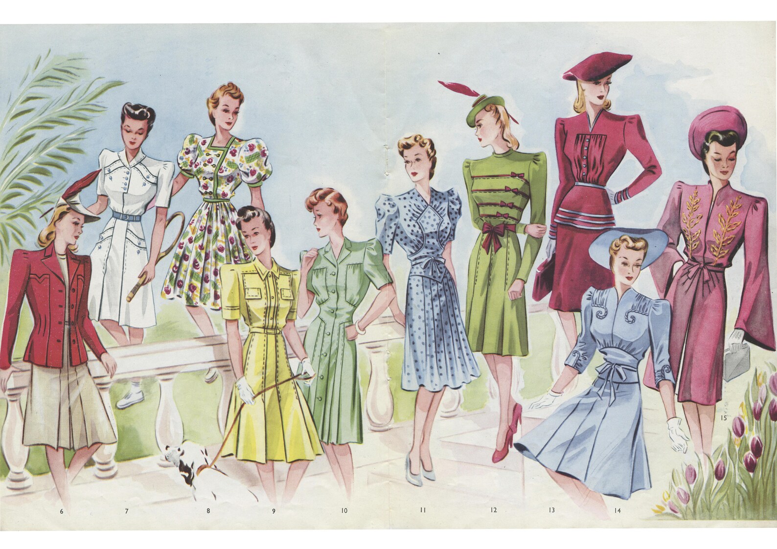 Haslam System of Dresscutting - Spring and Summer - No. 13 (1943) - PDF ...