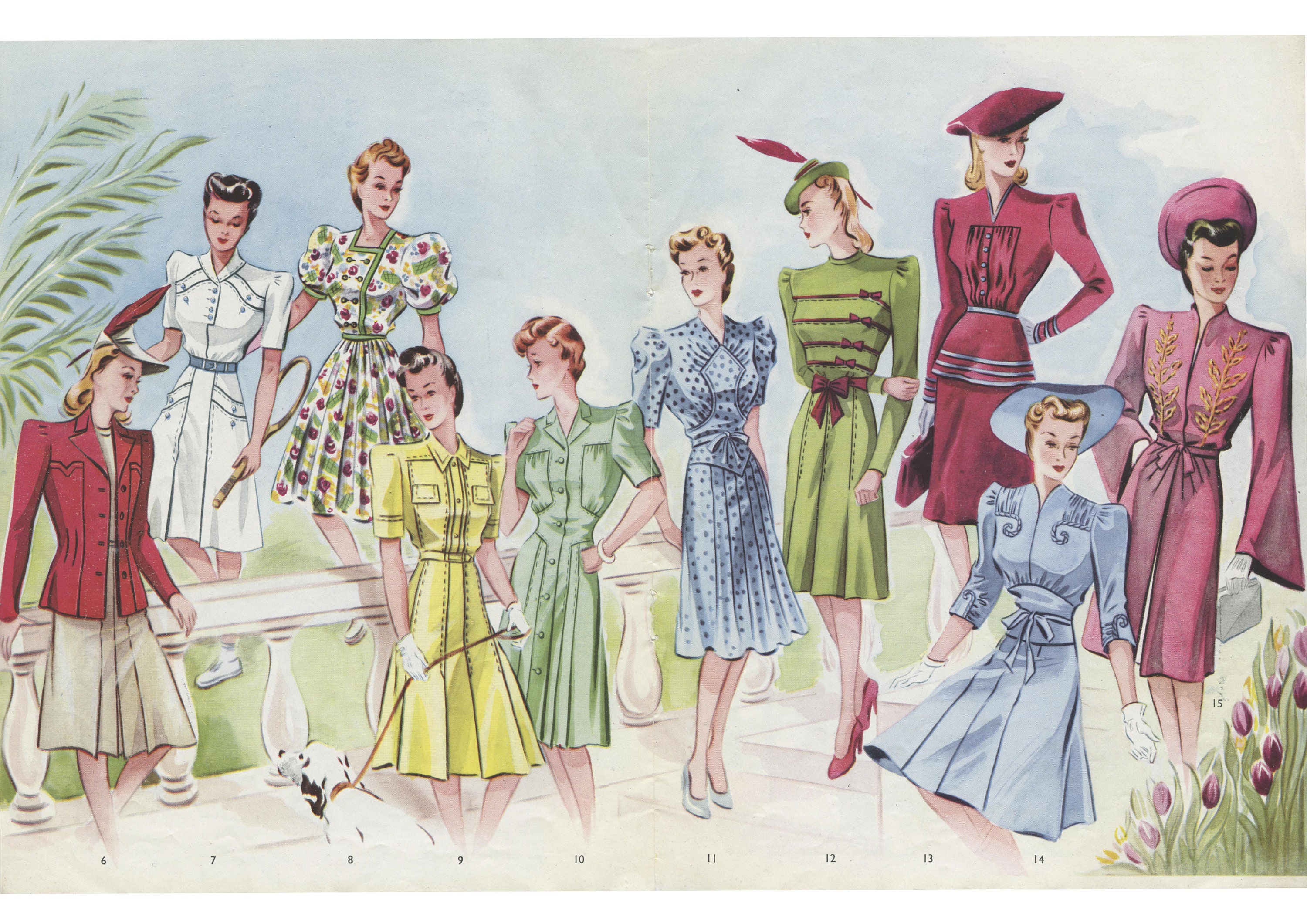 Haslam System of Dresscutting - Spring and Summer - No. 13 (1943) - PDF ...