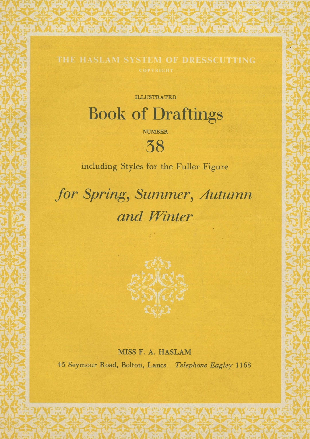 Haslam System of Dresscutting - Spring, Summer, Autumn and Winter - No ...