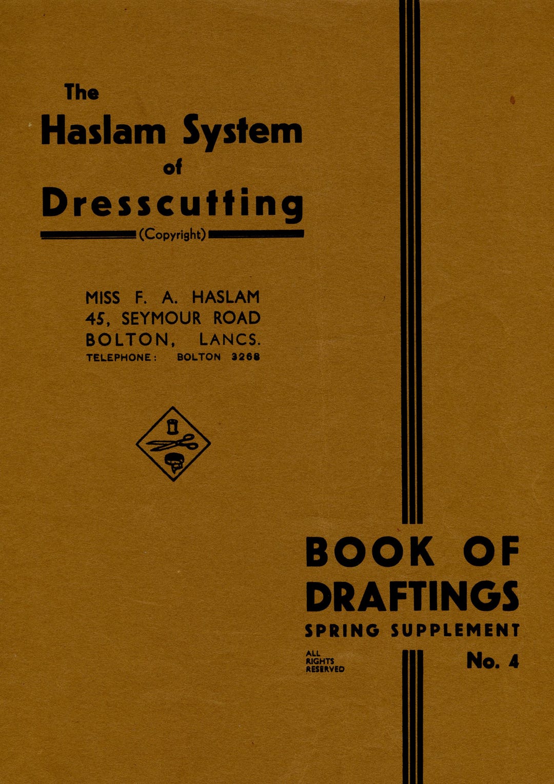 Haslam System of Dresscutting - Spring and Summer - No. 4 (1934) - PDF ...