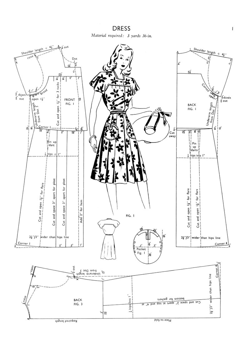 Haslam System of Dresscutting - Spring and Summer - No. 17 (1947) - PDF ...