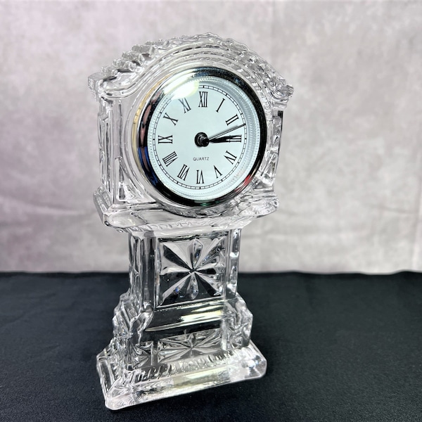 Godinger Legends Crystal Clock - Etsy