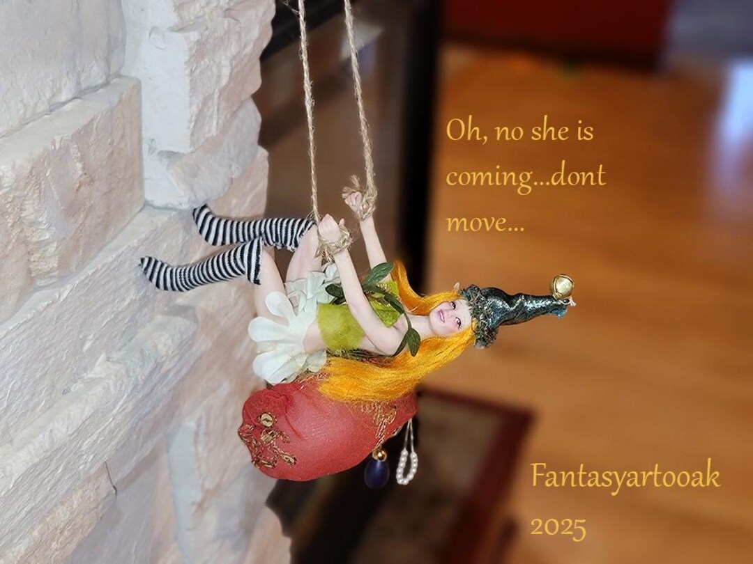 Holiday Heist! Naughty Elf Girl Caught Stealing Goodies, Greedy Baby ...