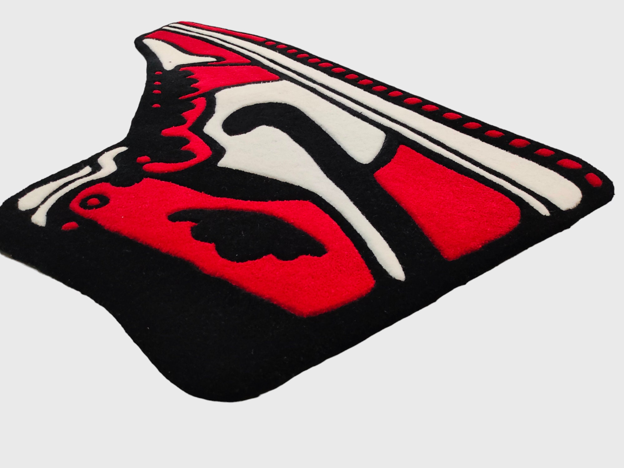 Jordan Shoes Rug Handtufted Custom Shoes Carpet Kids Room Rug - Etsy