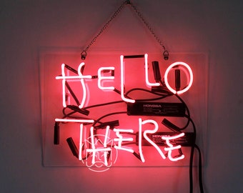 Hell Here Neon Sign - Etsy