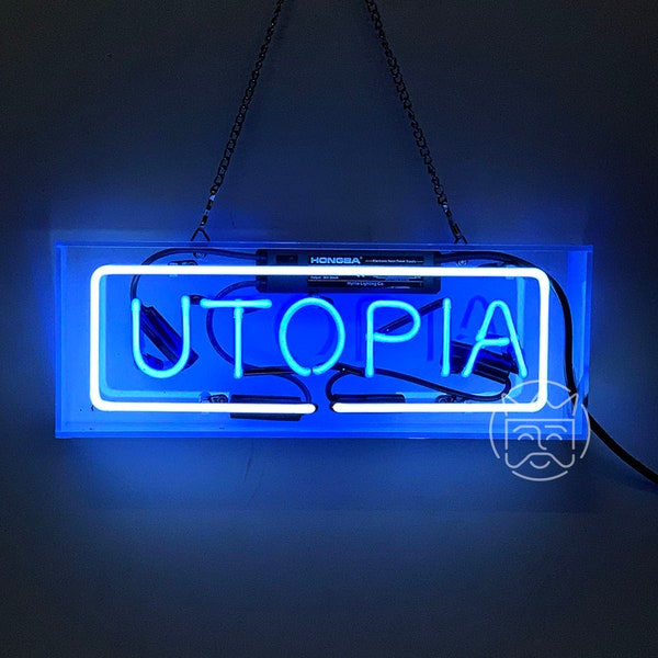 Utopia Neon Sign - Etsy