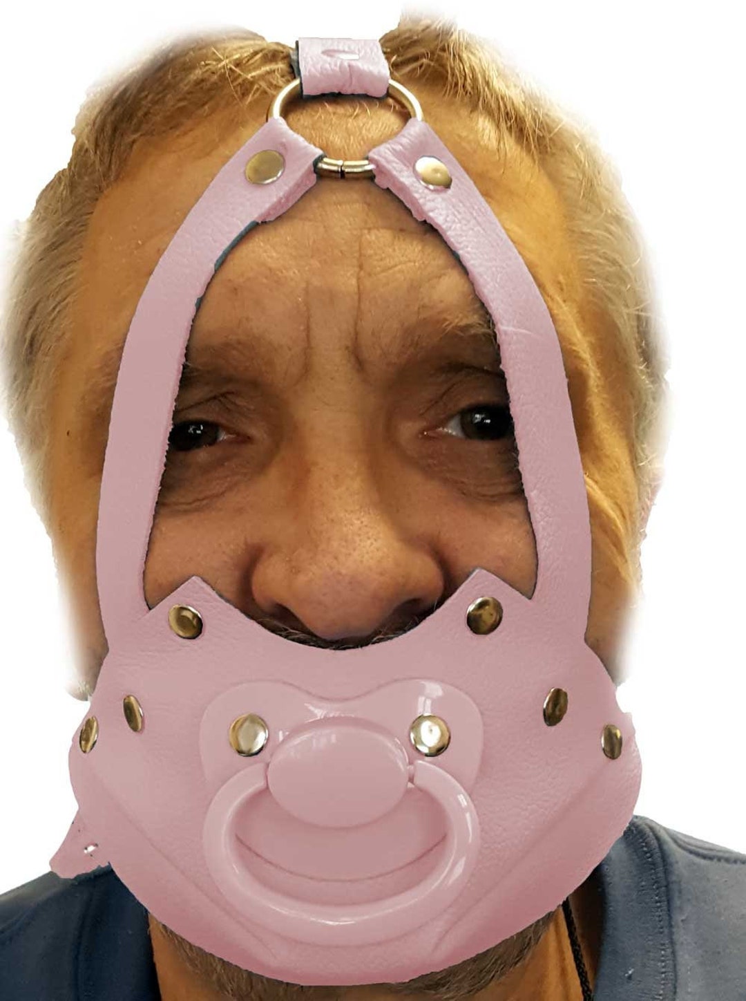 Pacifier Gag Head Harness ABDL Pacifier Gag - Etsy Canada
