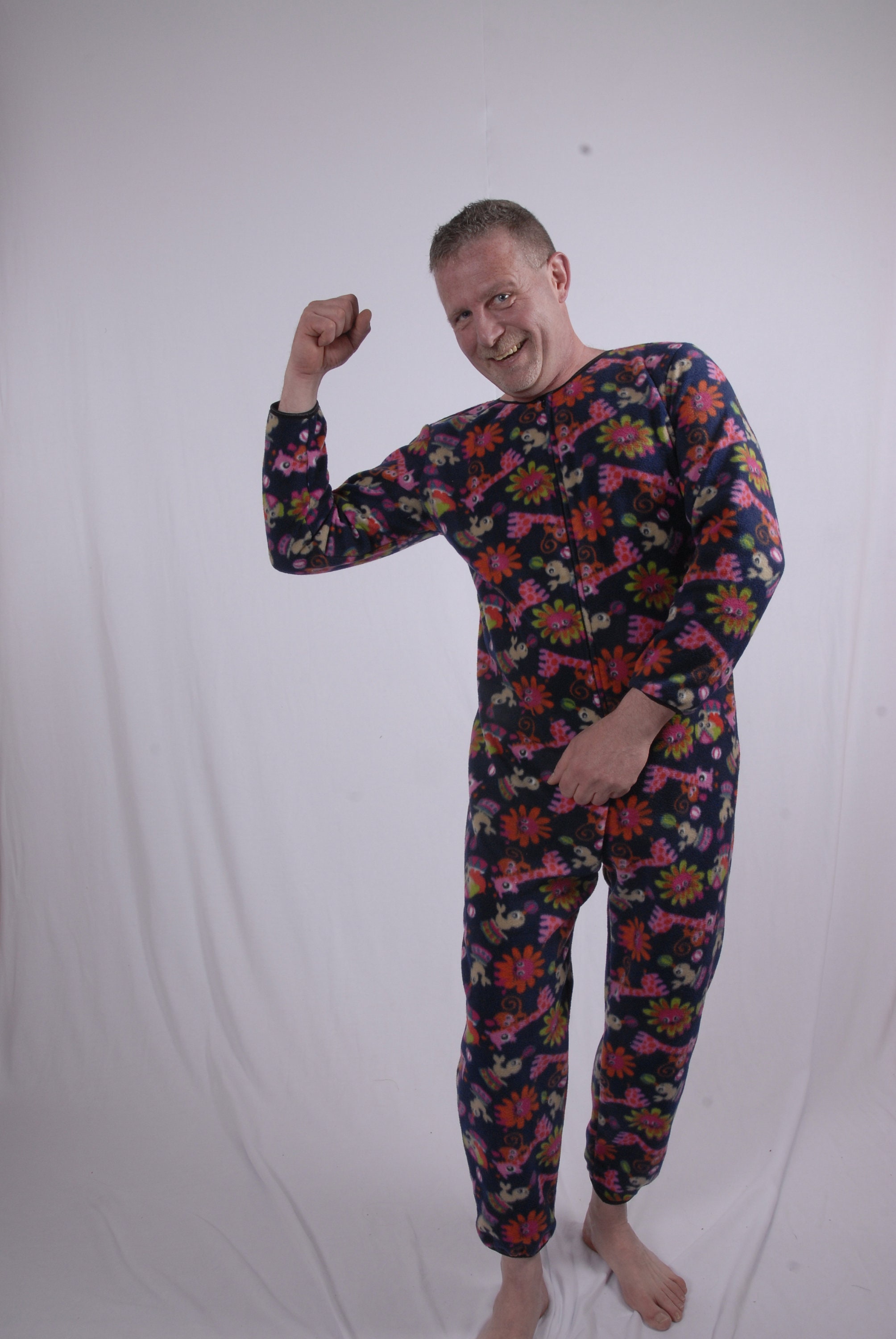 Adult Baby Diaper Crazy Age Jumpsuit Chill Overall One Piece Pajama ...