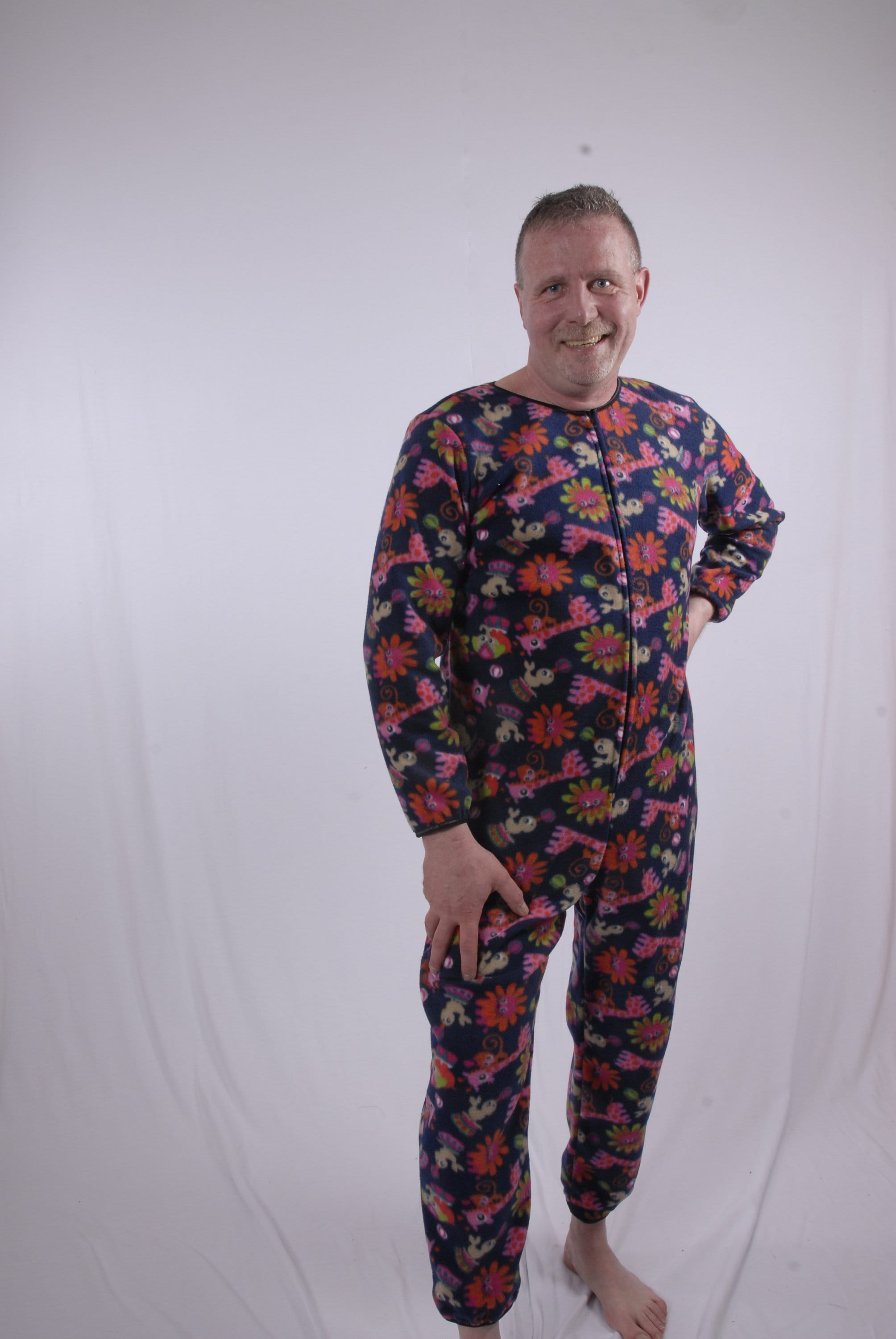 Adult Baby Diaper Crazy Age Jumpsuit Chill Overall One Piece Pajama ...