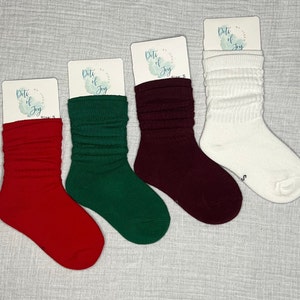 Kids/baby/toddler Slouch/scrunch Socks - Etsy