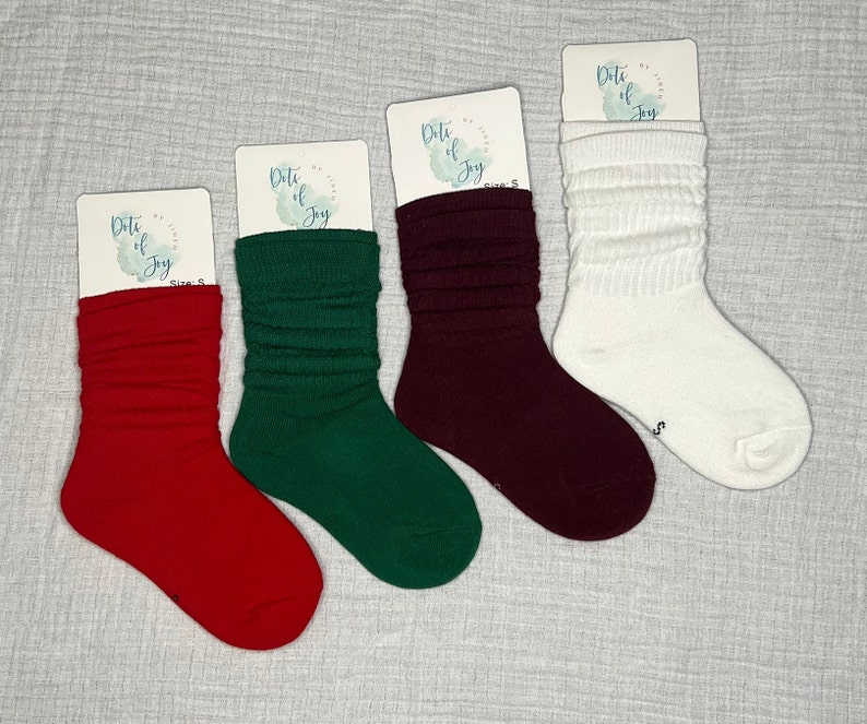 Kids/baby/toddler Slouch/scrunch Socks - Etsy