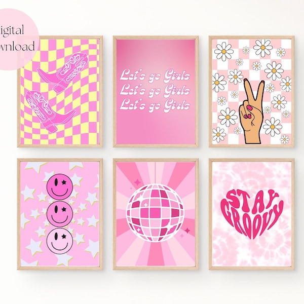 Preppy Wall Decor - Etsy