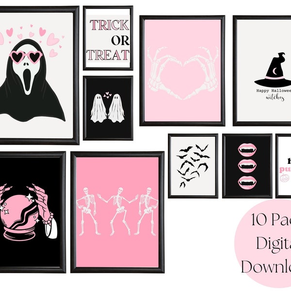 Pink Halloween - Etsy