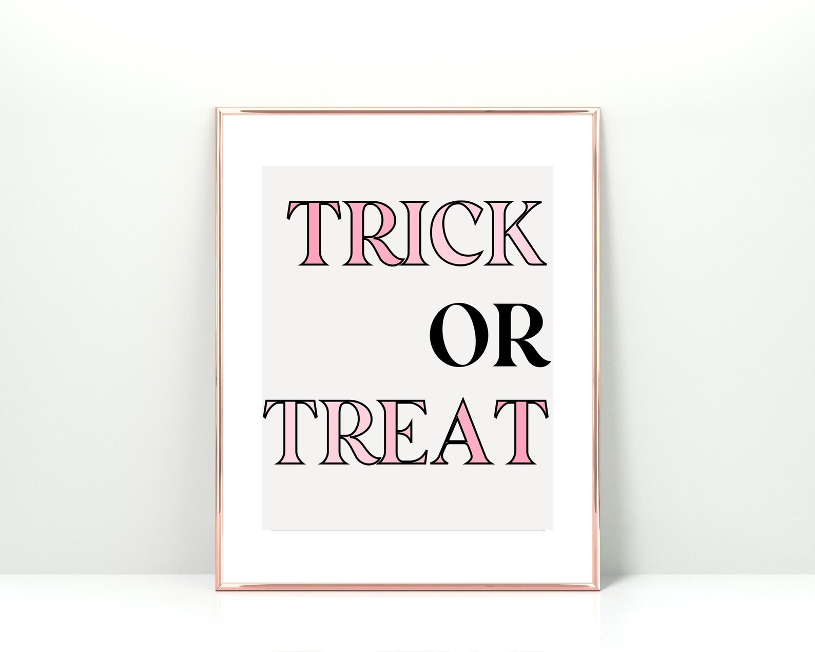 Pink Halloween Wall Art Set of 10 Printables Girly Halloween - Etsy