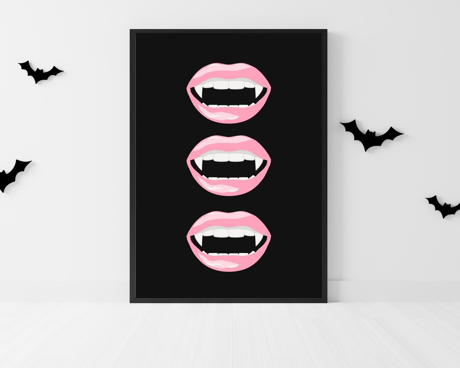 Pink Halloween Wall Art Set of 10 Printables Girly Halloween - Etsy