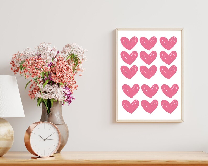 Coquette Printable Wall Art Set, Coquette Wall Decor, Coquette Wall Art ...