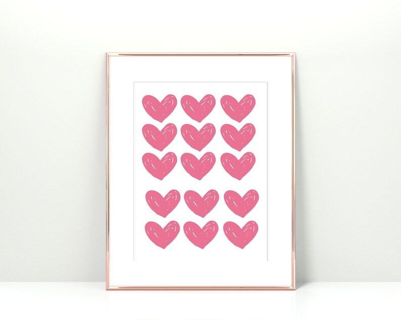 Coquette Printable Wall Art Set, Coquette Wall Decor, Coquette Wall Art ...