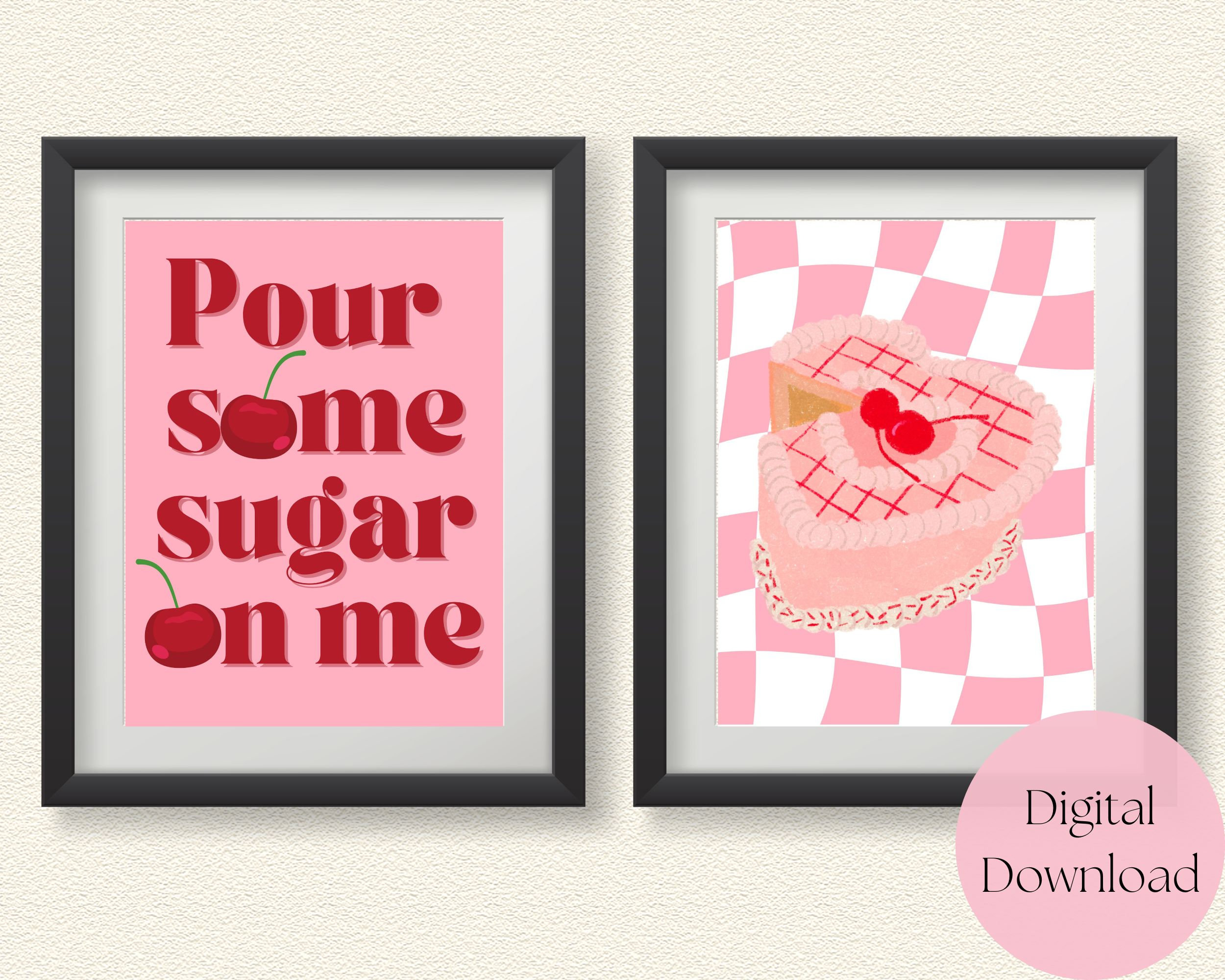 Preppy Wall Art Set Set 4 of Printable Wall Art Preppy Wall - Etsy