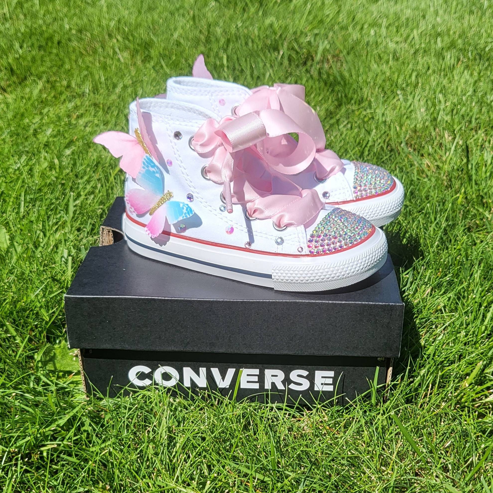 Girls Rhinestone Pageant Shoes