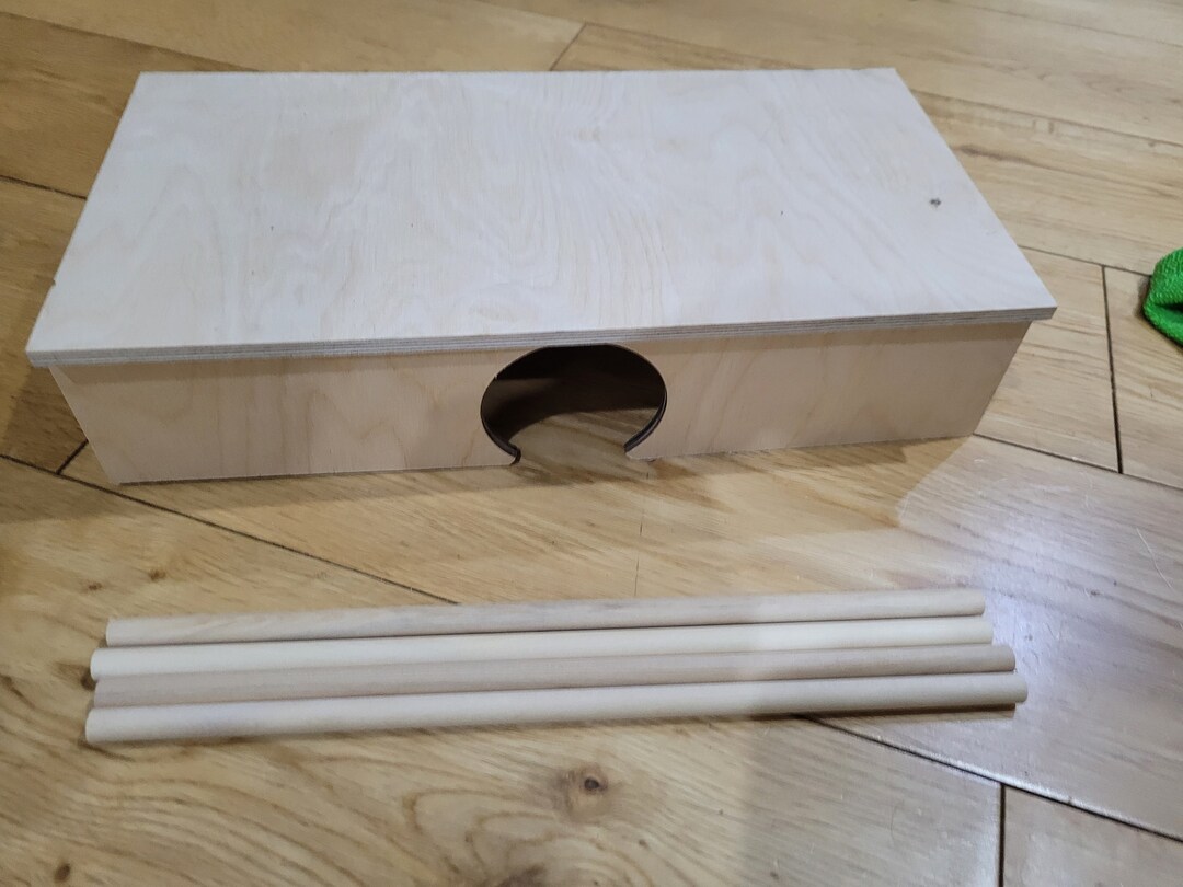 Multi-chamber Hamster Platform: Customizable Cage Hideout (L35 Cm, W-17 ...