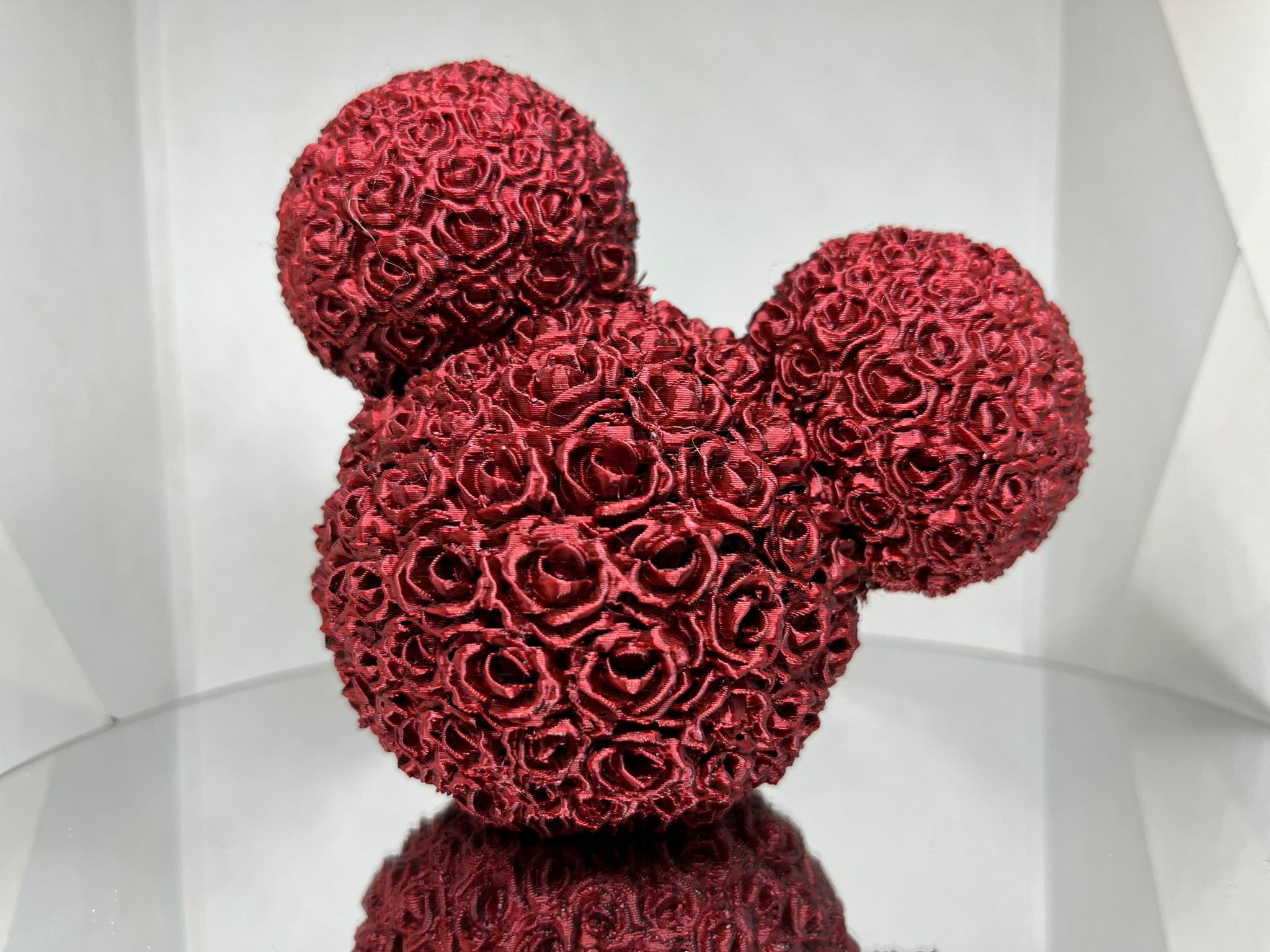 Mickey Roses Gift 3D Printed Custom Color - Etsy
