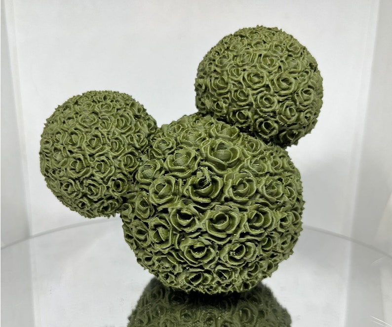Mickey Roses Gift 3D Printed Custom Color - Etsy