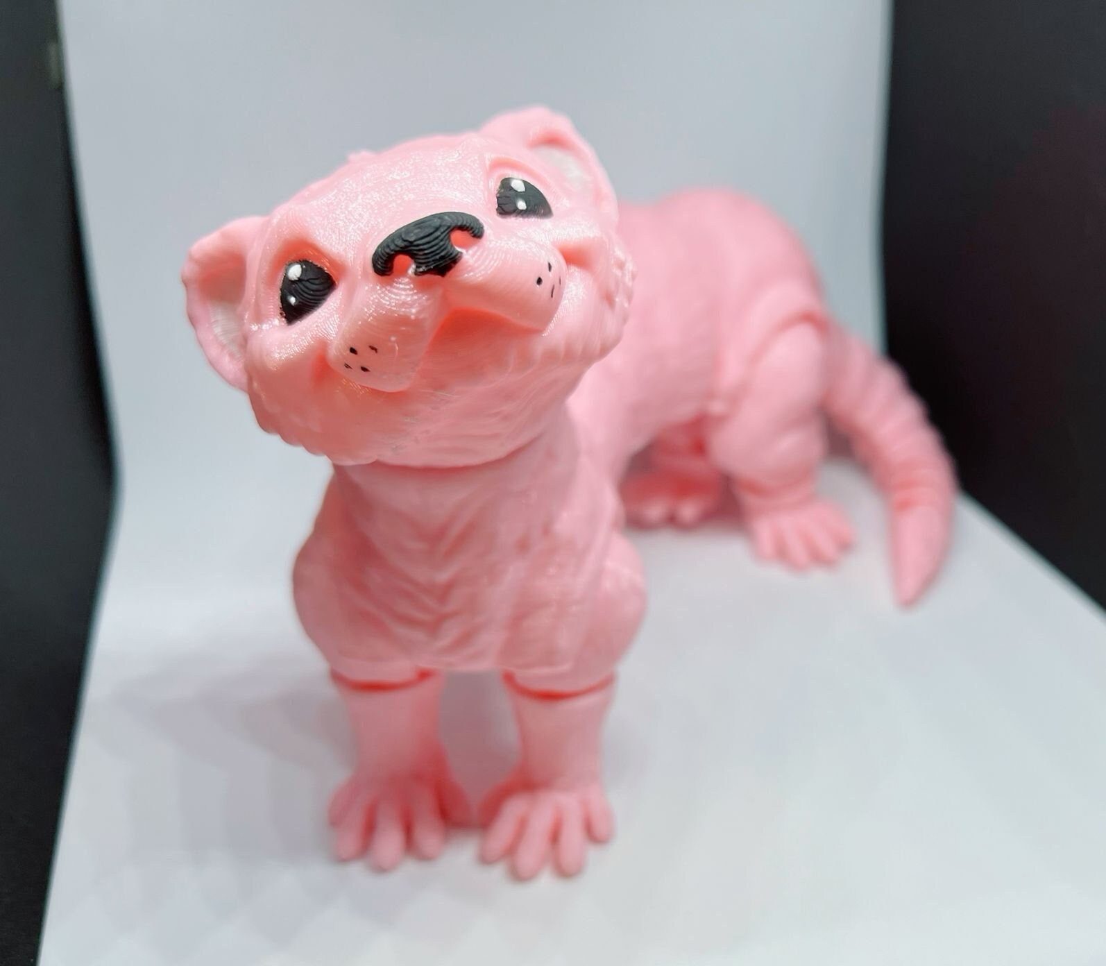 Custom Color Big Ferret Flexi 3D Print - Etsy