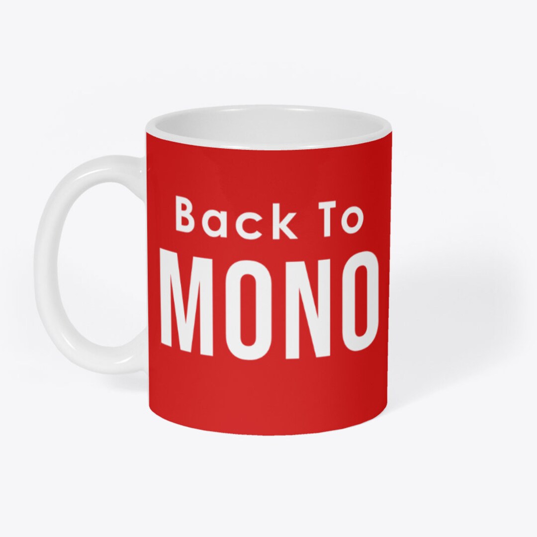 Back to Mono Phil Spector Rock & Roll Music Novelty Gift Red White 11oz ...