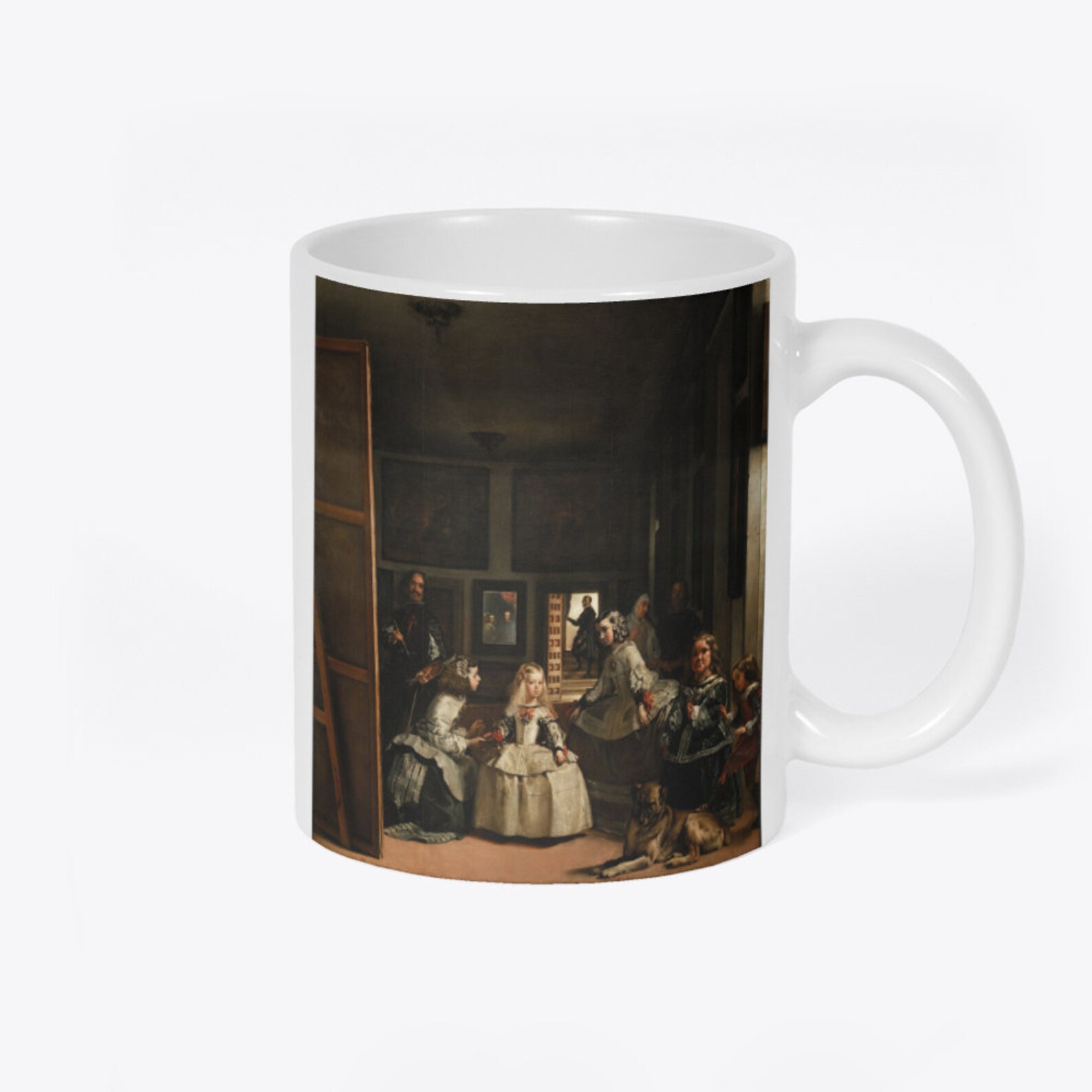 Las Meninas Diego Velázquez Classic Art Painting Novelty Gift White ...