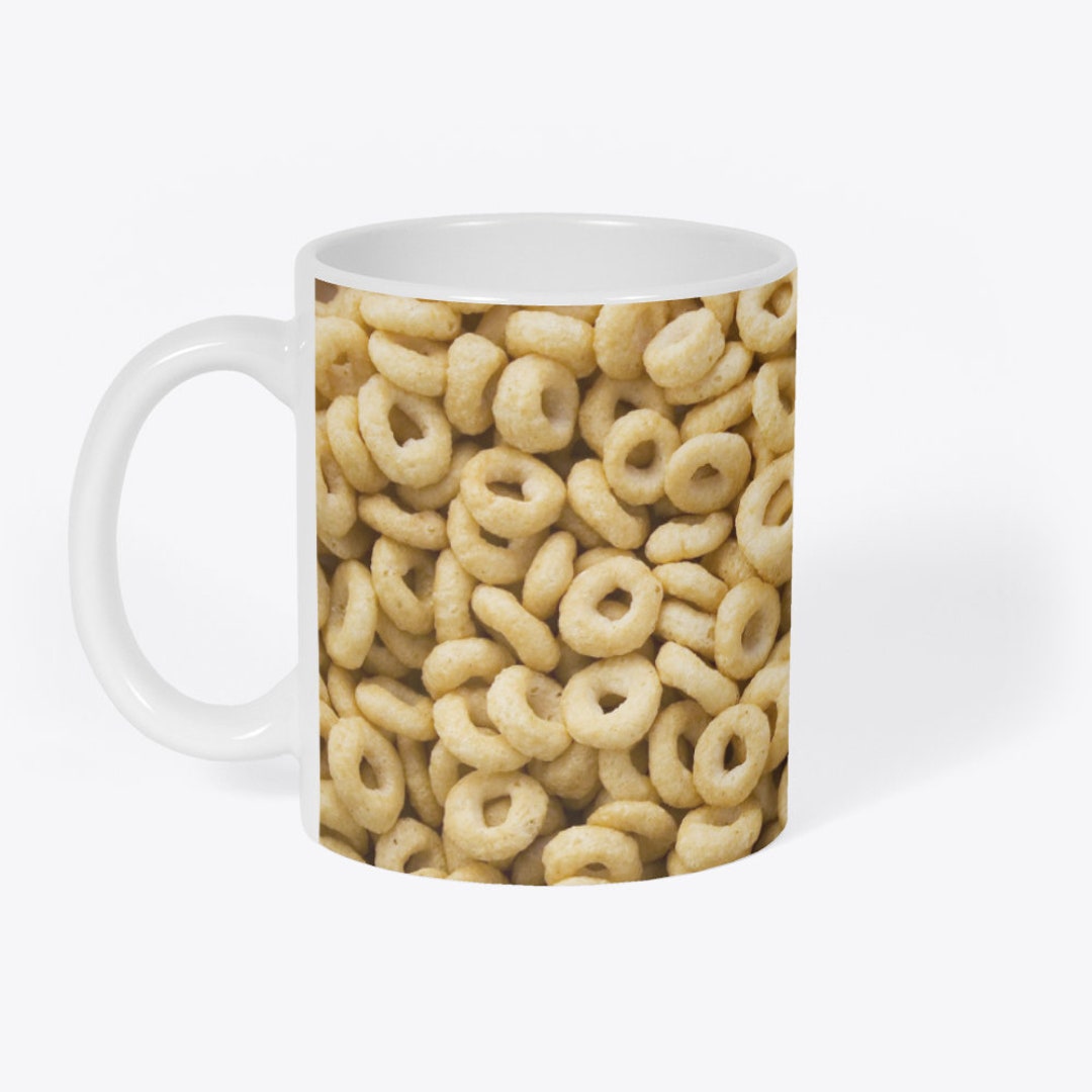 Cheerios Cereal Breakfast Novelty Gift White 11oz Coffee Tea Mug - Etsy