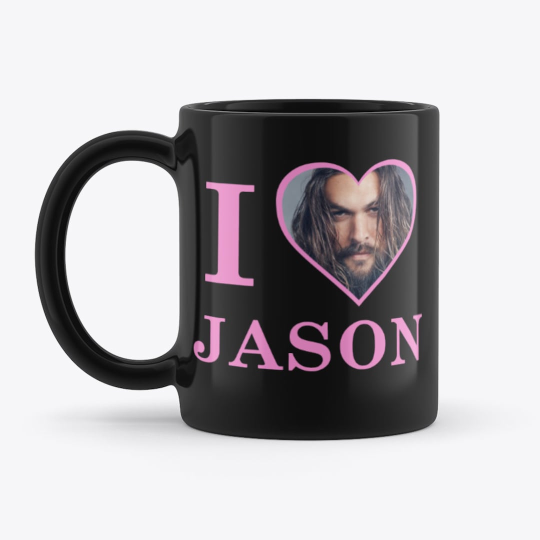 I Love Heart Jason Momoa Celebrity Celeb Crush Novelty Gift - Etsy