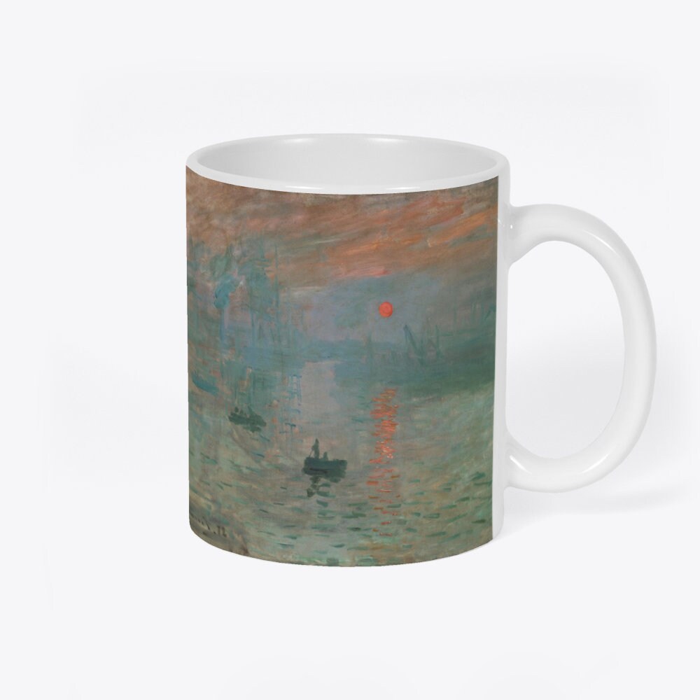 Impression, Sunrise Claude Monet Classic Art Painting Novelty Gift ...
