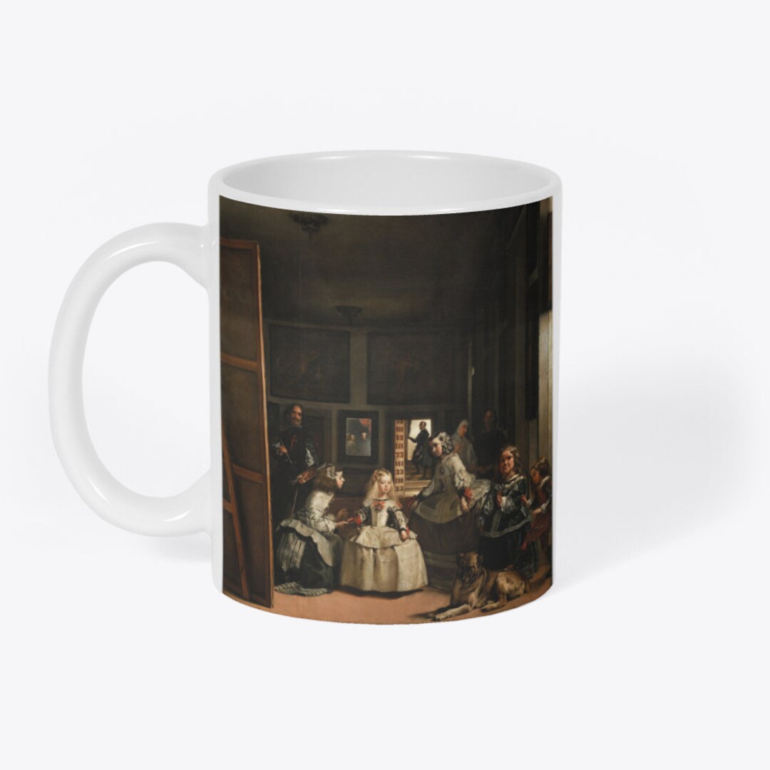Las Meninas Diego Velázquez Classic Art Painting Novelty Gift White ...