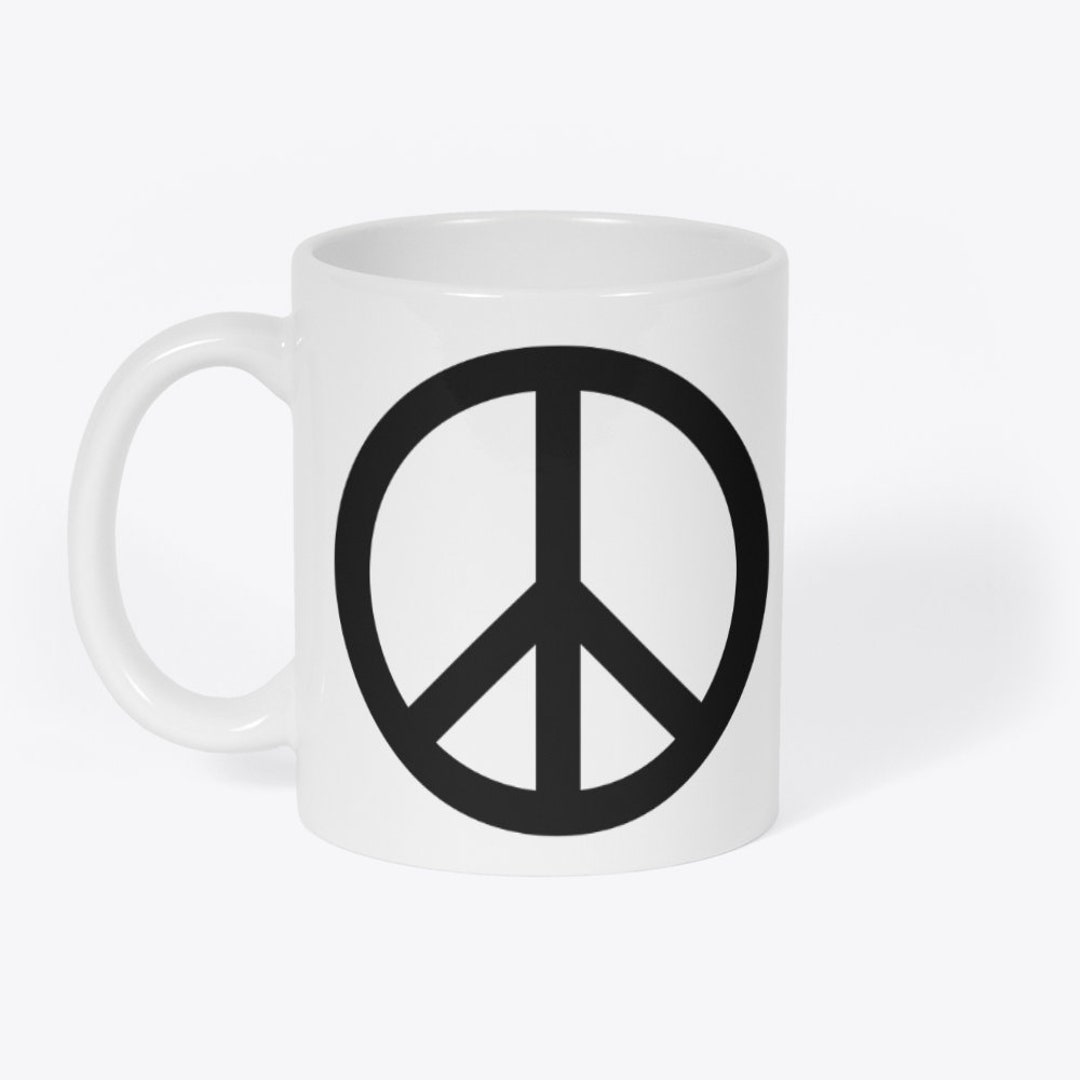 Peace Sign Symbol Anti War Protest Hippie Various Colours Available ...
