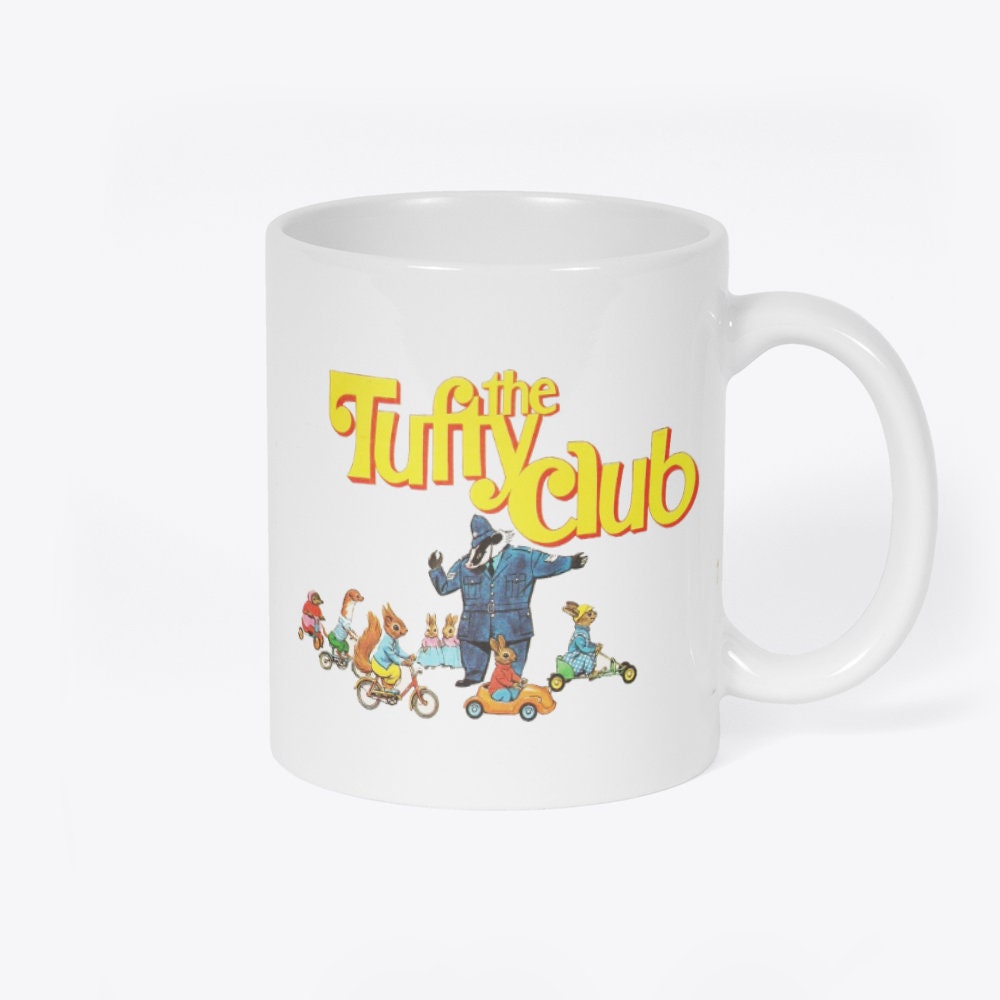 The Tufty Club Road Safety Kids Retro Novelty Gift White 11oz Coffee ...