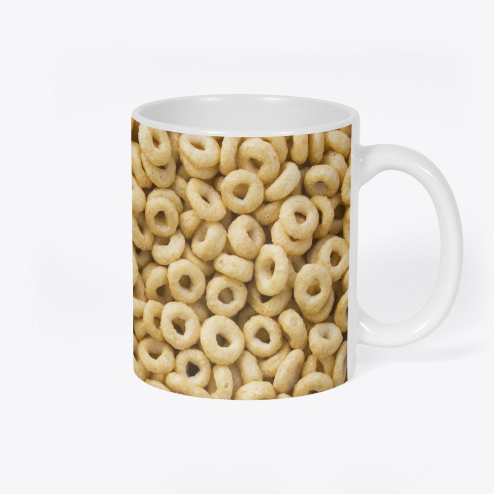 Cheerios Cereal Breakfast Novelty Gift White 11oz Coffee Tea Mug - Etsy