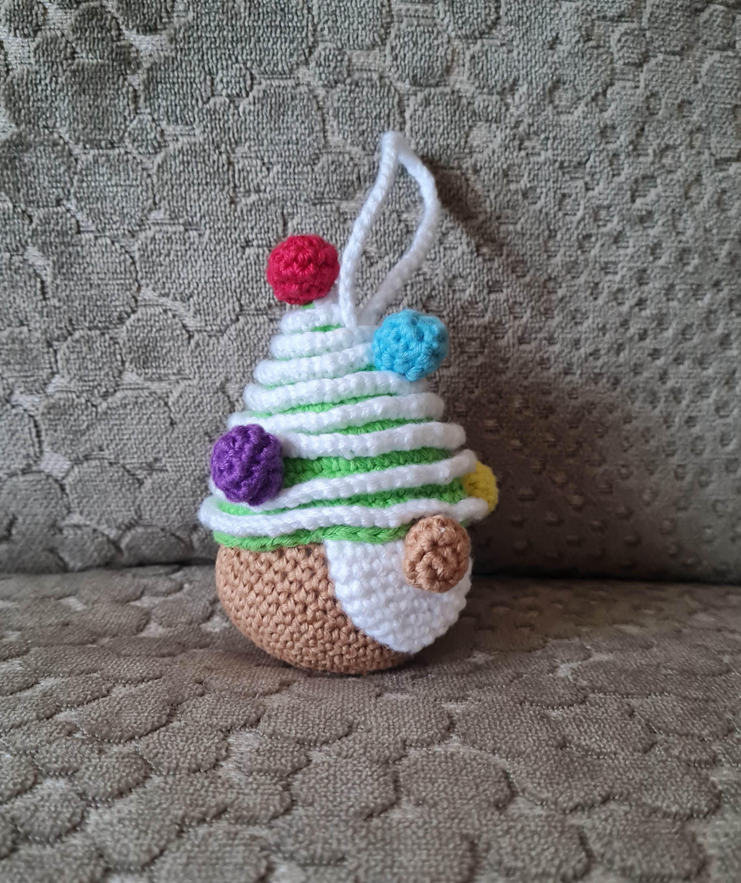 Amigurumi Christmas Tree Gonk Tree Bauble Christmas - Etsy