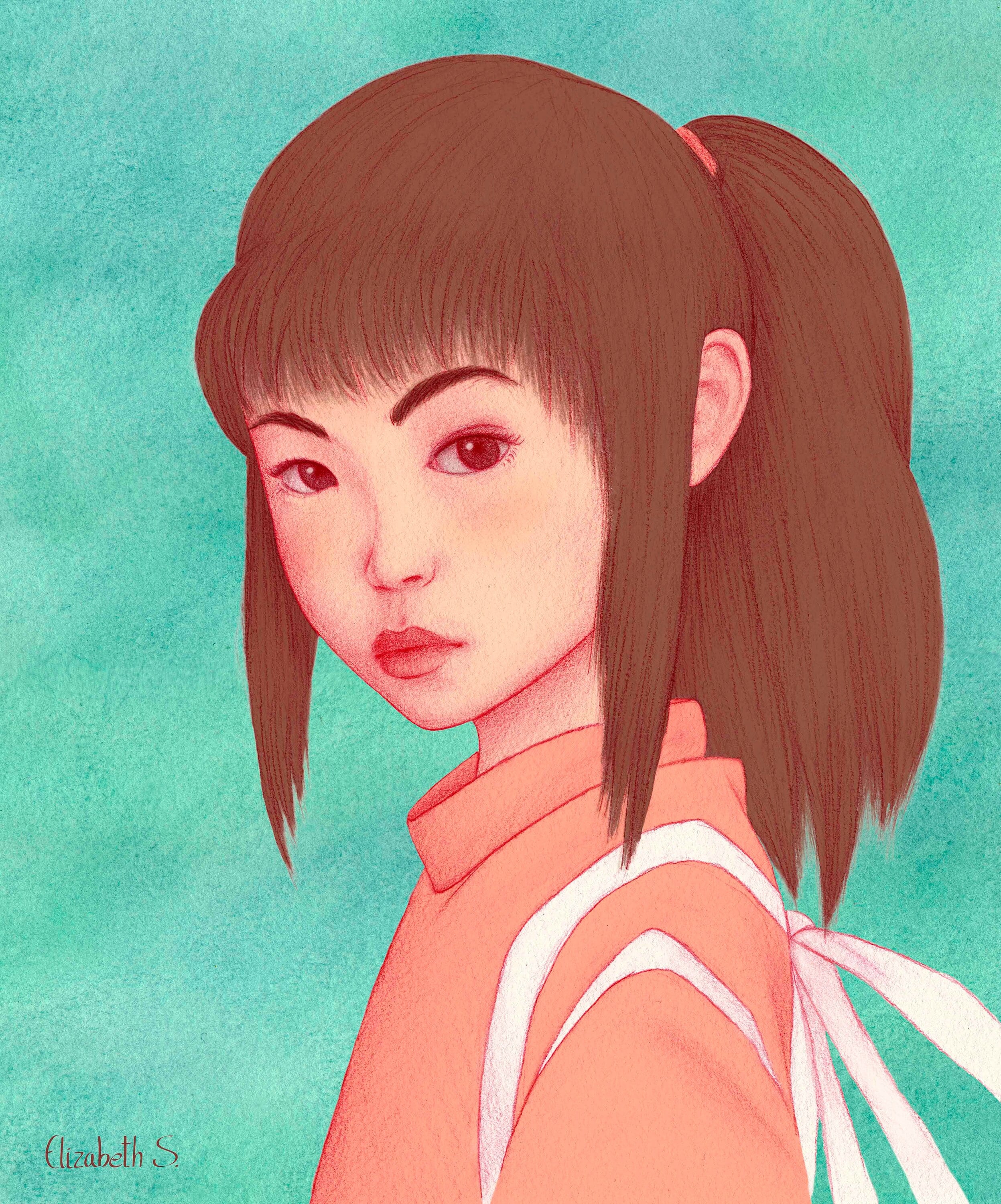 Prints Ghibli PACK 4 - Chihiro - Mononoke - Kiki - Fio - Sheet ...