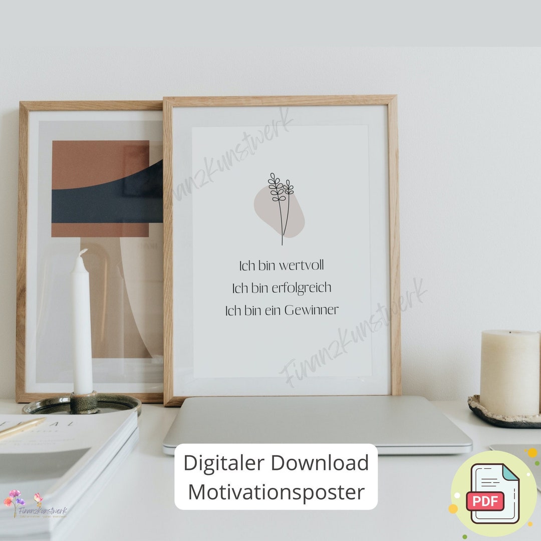 Motivational Poster I Am a Winner I Am Successful I Am Valuable ...