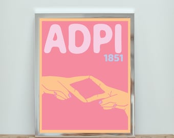 Adpi Alpha Delta Pi - Etsy