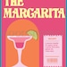 SET OF 8 Cocktail Drink, Colorful Bar Poster Set - Digital File - Etsy