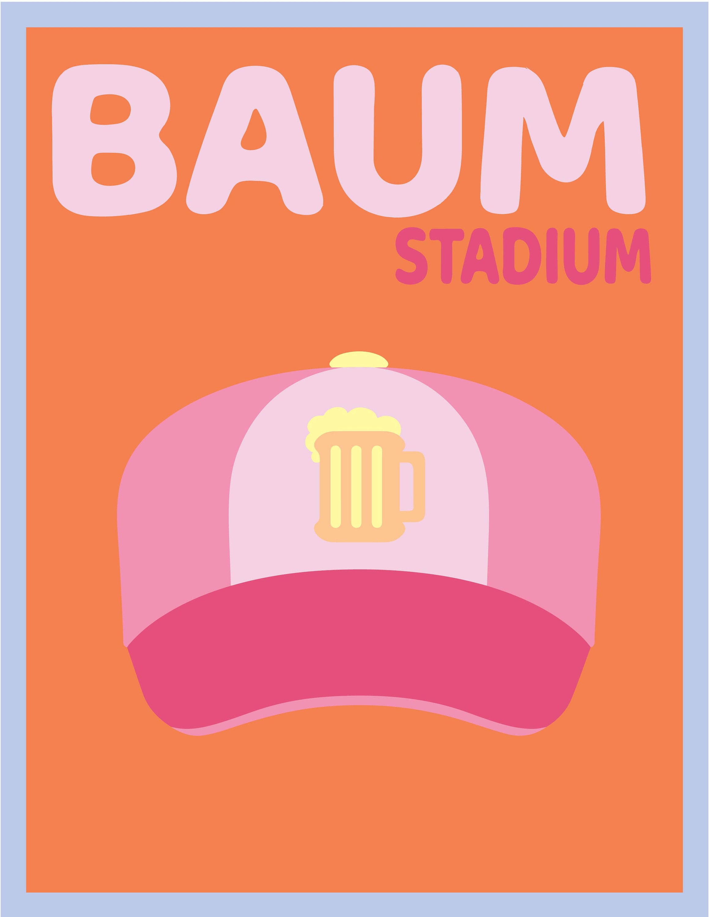 BAUM STADIUM - Digital File - Etsy