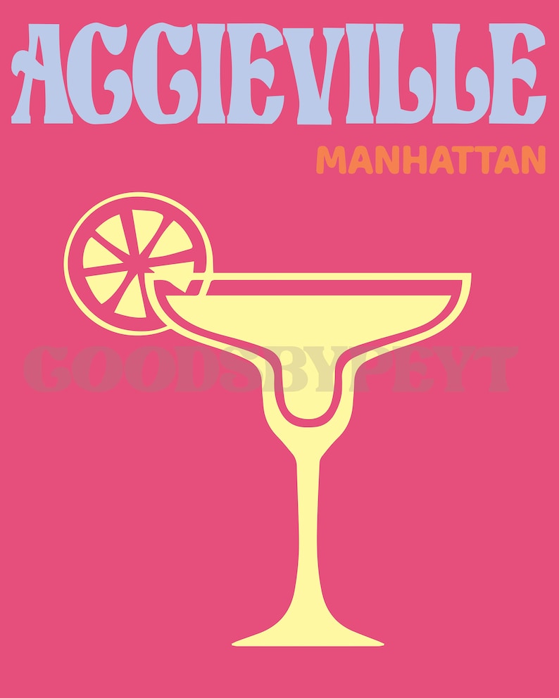 Manhattan Kansas KSU KSTATE Poster Set of 6 Digital Files - Etsy